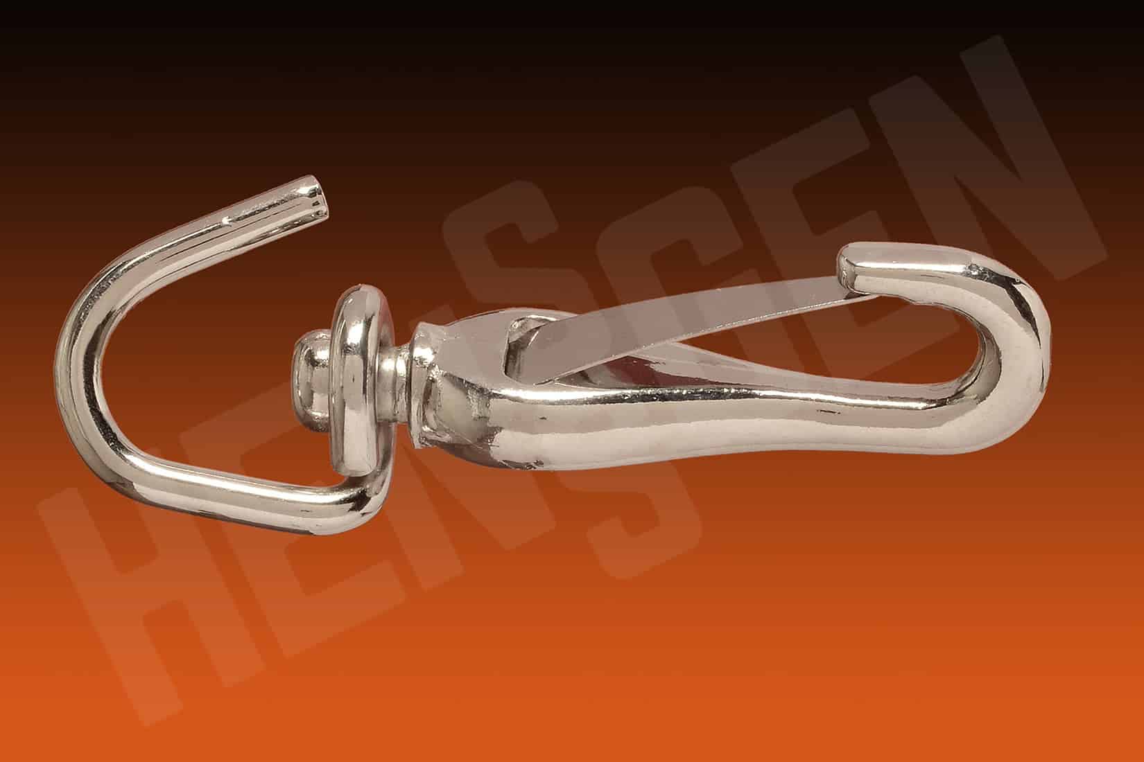 Open Swivel Eye Spring Snap - Henssgen Hardware